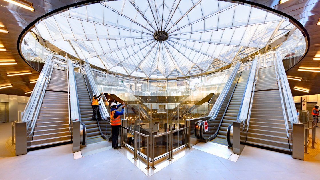 Schindler et le Grand Paris Express : Inauguration de la gare de ...